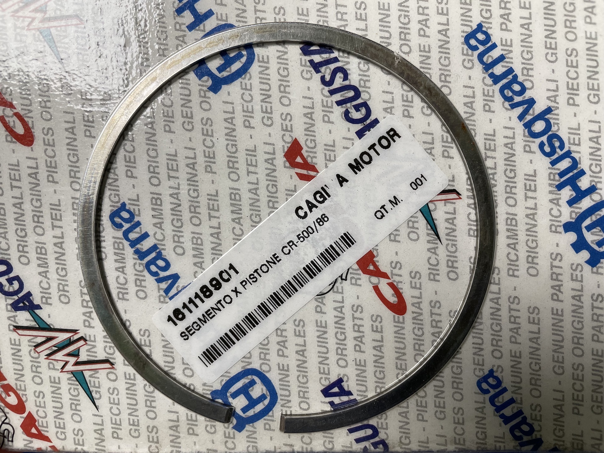 Mahle Piston Ring 430cc or 500cc - D86mm. 161118903 / 16-11-189-03 ...